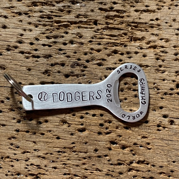Accessories | Los Angeles Dodgers World Series Bottle Opener Keychain ...